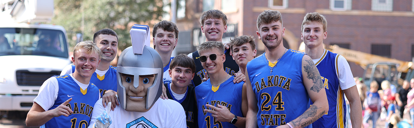 DSU homecoming parade route change - Dakota State University