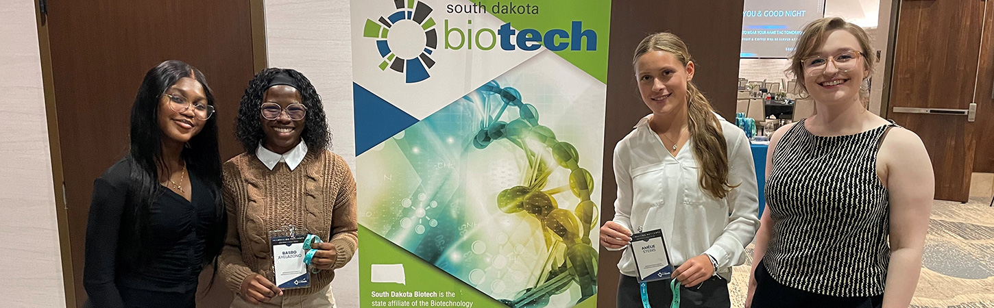 DSU students attend annual SD Biotech meeting - Dakota State University